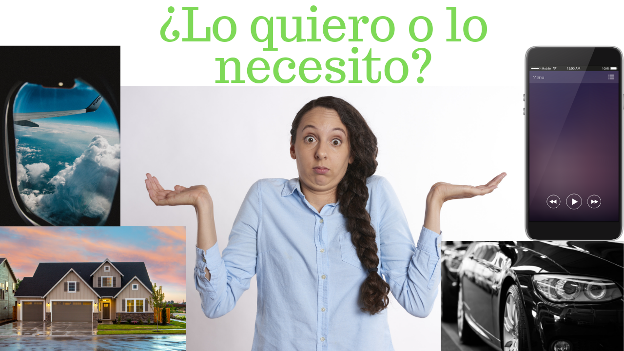 ¿Lo quiero o lo necesito? (Video) | Jorge Solis C